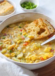 Vegan Corn Chowder It s All Good Vegan Vegan Corn Chowder It s All Good Vegan