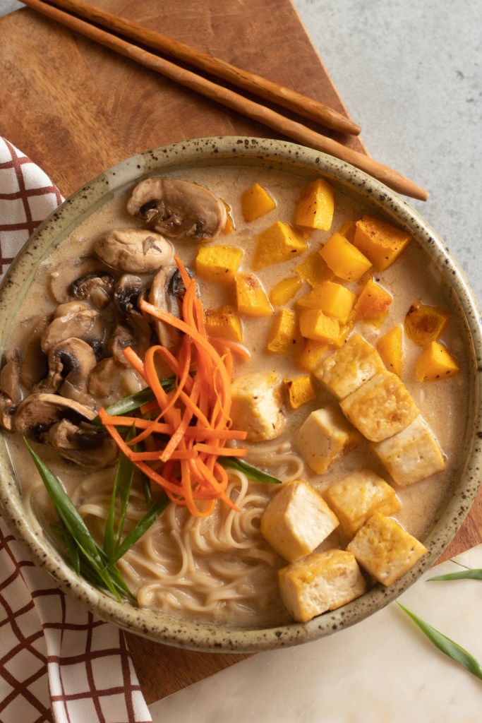Creamy Miso Udon - It's All Good Vegan